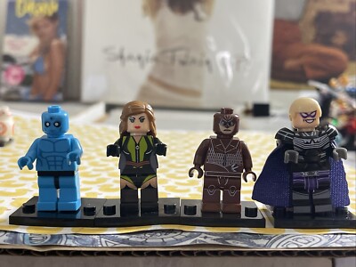 DR. MANHATTAN SILK SPECTRE NITE OWL OZYMANDIAS WATCHMEN LOT LEGO ...