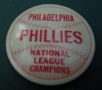Vintage 1950 National League Champions Philadelphia PHILLIES Pinback ...