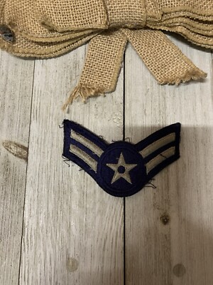 USAF Vintage Rank Patch Senior Airman | eBay