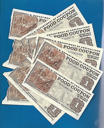 FOOD STAMP COUPON MONEY SCRIP TOKEN USDA NOTE Sone coupon $1.00 | eBay