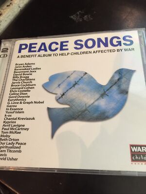 Peace Songs Sony 2 cds Benefit Album to help children affected by war ...