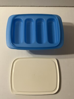 Tupperware 6820A Snack Bar Keeper Blue Granola Bar Maker. FAST SHIPPING ...