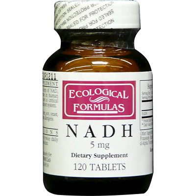 Ecological Formulas Nadh Tablet, 5 mg, 120 tablets | eBay
