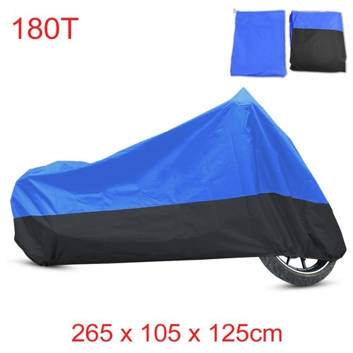 XXL Motorcycle Bike Cover Outdoor Waterproof Dust Rain UV Wind ...
