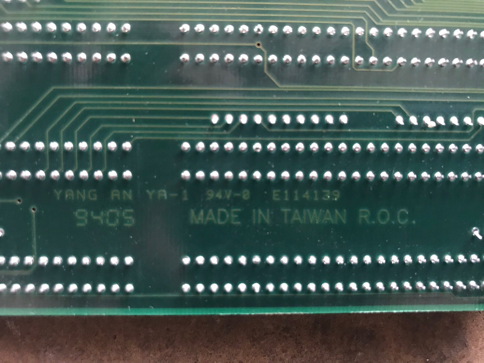 YANG AN YA-1 E114139 94v-0 | eBay