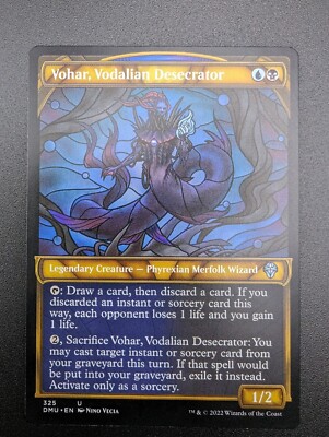 Magic the Gathering VOHAR, VODALIAN DESECRATOR Dominaria United ...