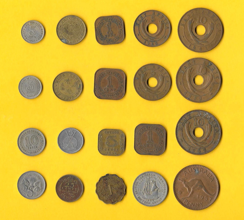 20 Different British Commonwealth Coins | eBay UK