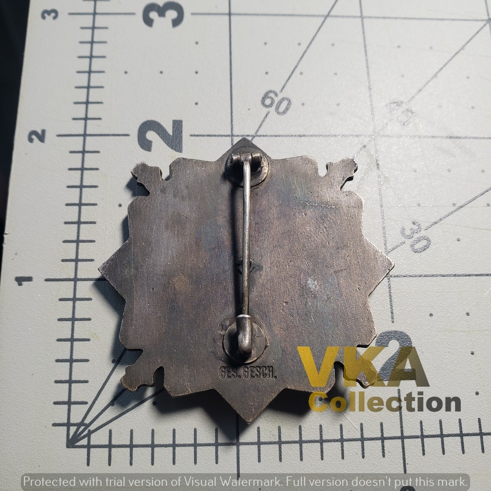 Rare Post WWI/Interwar Freikorps Der Stahlhelm WehrSports/Sports Cross ...