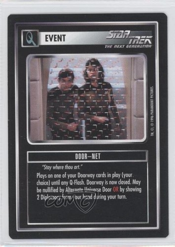1996 Star Trek CCG: Q Continuum Door-Net | eBay UK