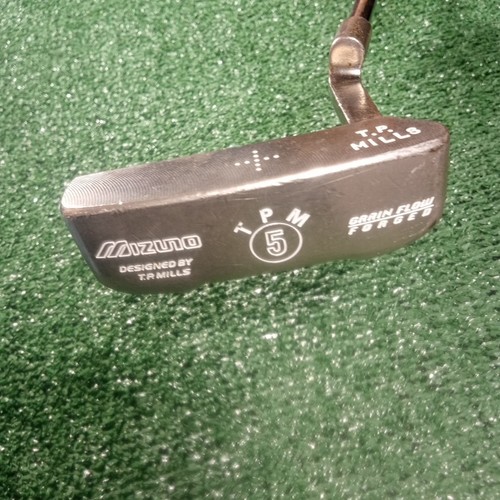 Mizuno TP Mills TPM 5 Putter RH Grain Flow Forged Steel Shaft RH 33" | eBay