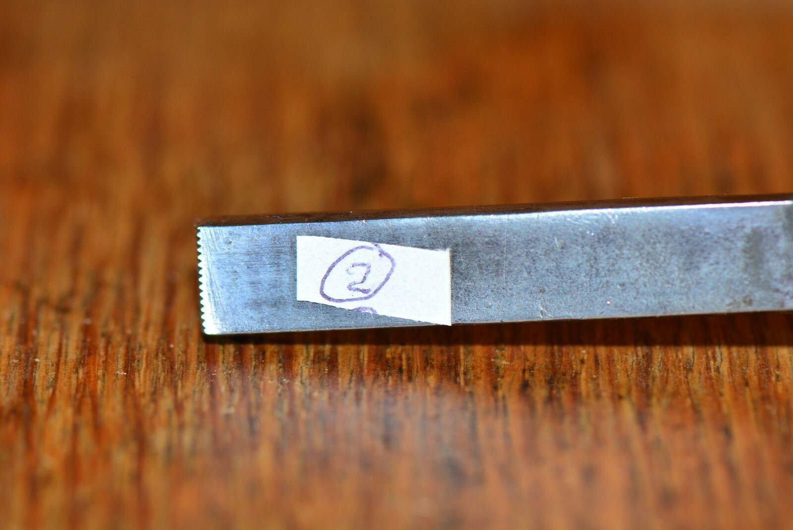 External Thread Chaser Wood Handle 20 cm long Whitworth Std 2 x 40 ...