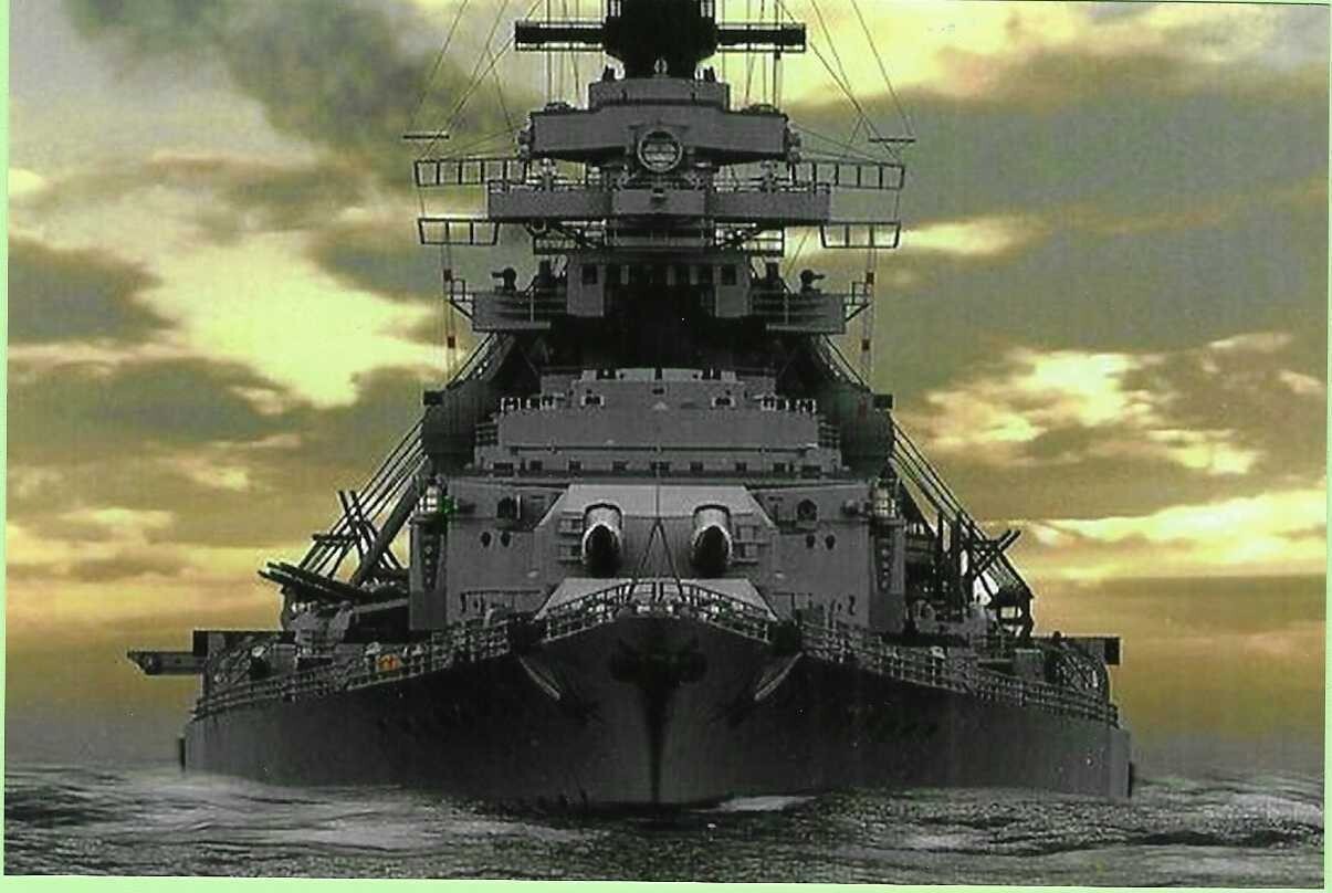 German Battleship Bismarck WW2 Fridge / Tool Box Magnet 2" x 3" FREE ...