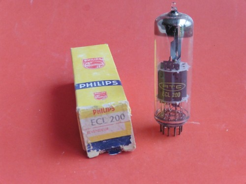 1 PHILIPS ECL200 Electronic Tube / Vintage Valve Tube Amplifier/NOS (33) | eBay