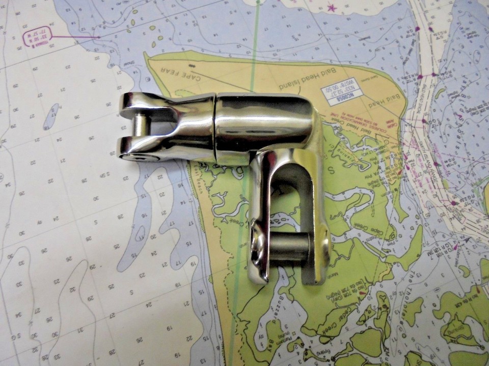 Anchor Swivel Multi Directional S/S for 5/16" Chain Anchor Shank 1/2 ...