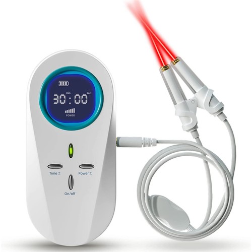 Portable Compact 650nm Rhinitis Sinusitis Nose Nasal Red Light Therapy ...