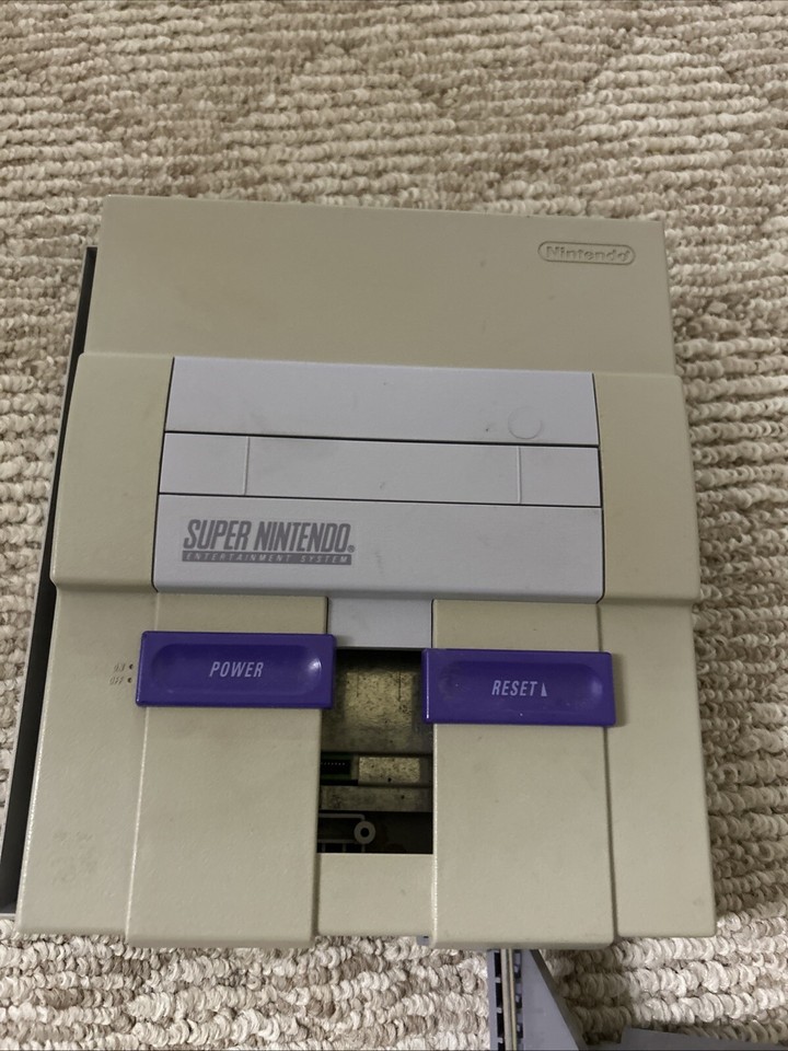 Nintendo Super Nintendo SNES Home Console - For Parts (Read Description ...