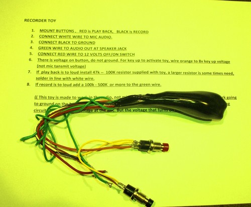 NEW CB RADIO RECORDER / KOPY CAT / RECORDS UP TO 20 SEC. CB NOISE TOY ...