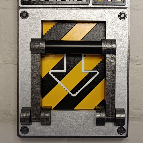 Sci-Fi inspired Airlock Door Control Panel / 3d Prop entry handle ...