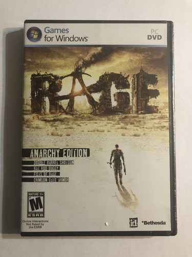 RAGE Sealed Anarchy Edition PC/DVD Games For Windows | eBay