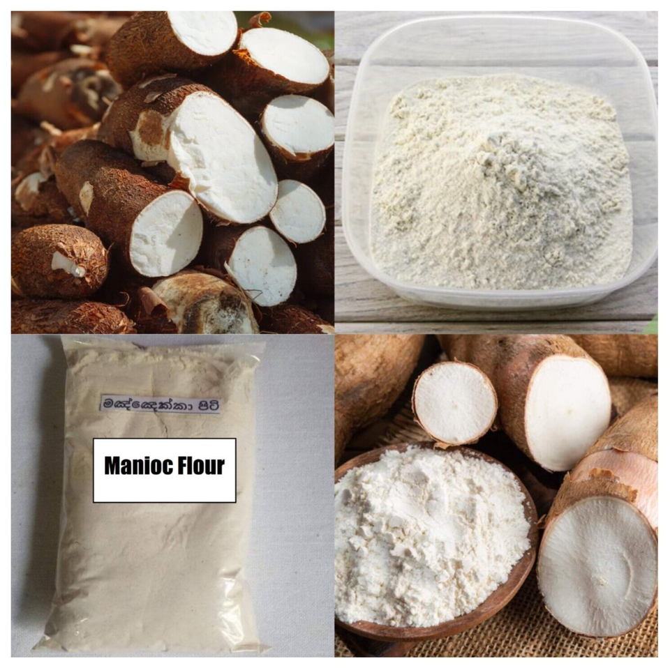 Dried Tapioca/Manioc Flour Manihot/Yuca Root Starch Gluten Free organic ...