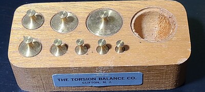 Weights & Calibration Sets - Torsion Balance