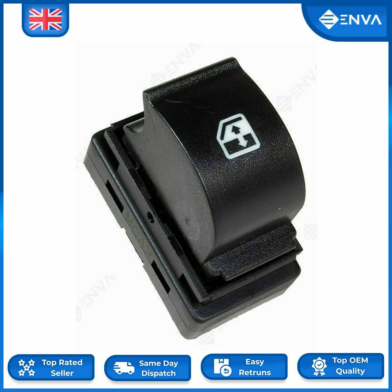 Electric Power Single Window Control Switch 4 Pin 735379275, 735 379 ...