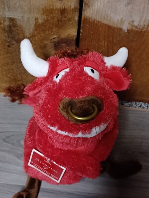 Hallmark El Toro Of Love Talking Plush Stuffed Animal Valentines Day ...