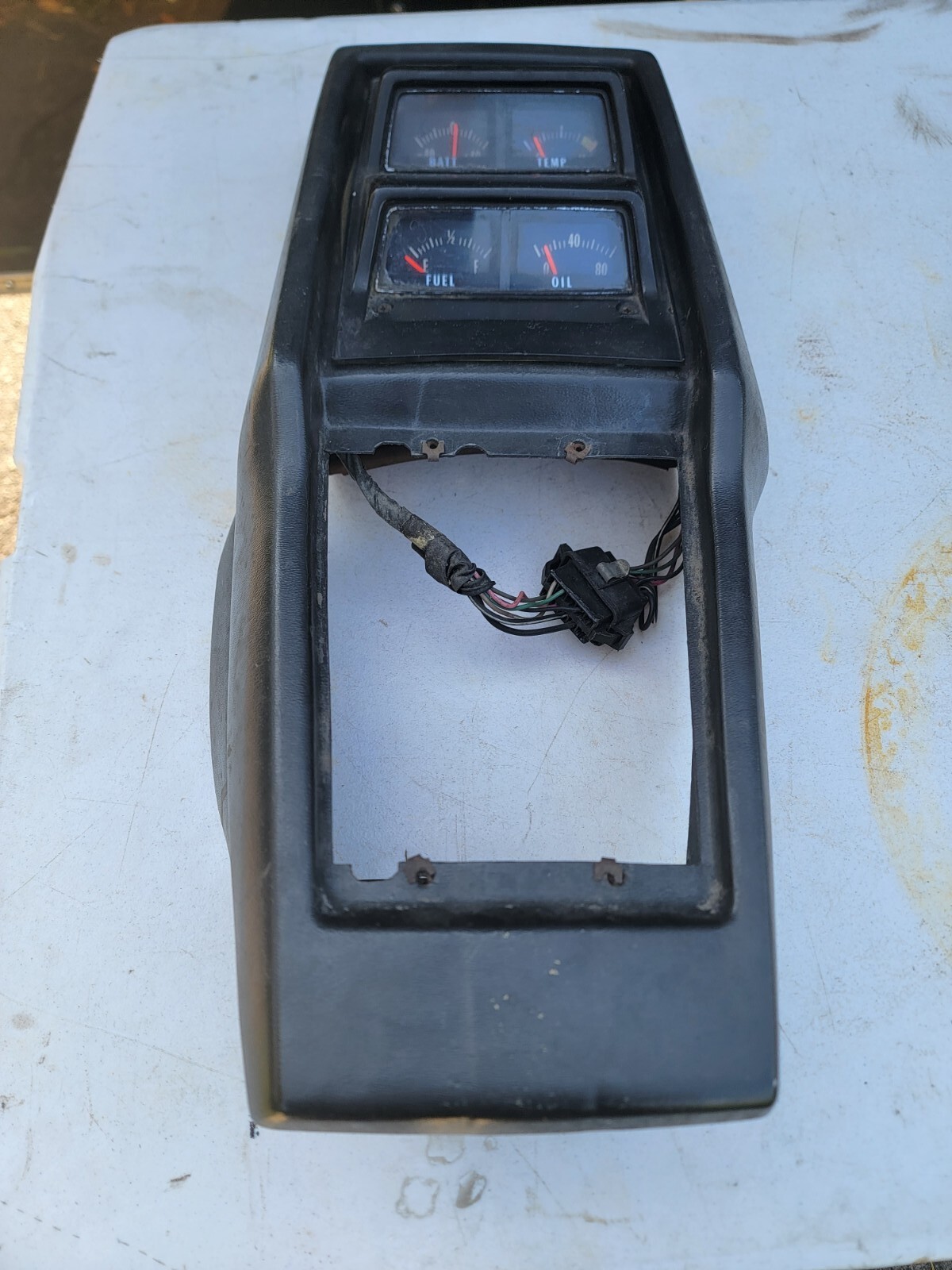 1968 69 70 71 72 NOVA Original CONSOLE, WITH FACTORY GAUGES | eBay