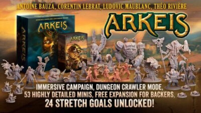 Arkeis KS pledge with kickstarter exclusives Ankama presale | eBay