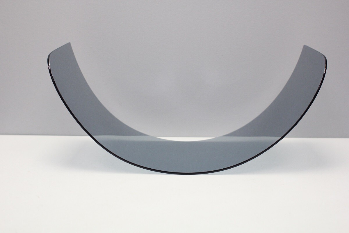 Screen lower dark windshield sidecar / Plexischeibe Seitenwagen Velorex ...