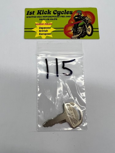 NOS SUZUKI MOTORCYCLE KEY GENUINE JAPAN ORIGINAL OEM PRE CUT # 115 | eBay