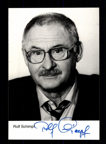 Rolf Schimpf Der Alte Autogrammkarte Original Signiert # BC 133517 ...
