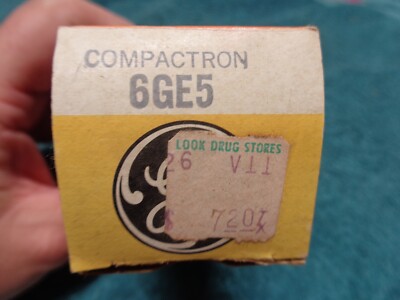 6GE5 NOS GE Tube Fully tested on B&K 707 | eBay