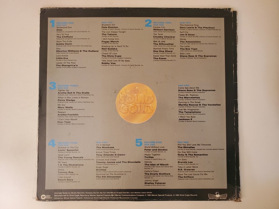 Various Artists - Solid Gold Party Rock (Vinyl Record LP) | eBay