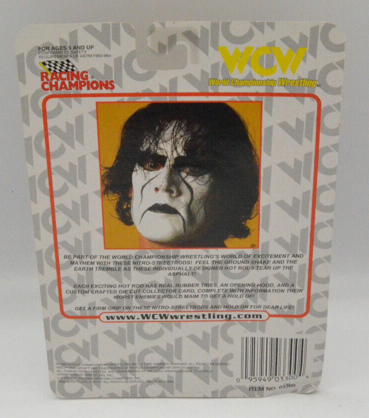 WCW Racing Champions Die Cast Car 1998 WW3 Collector Series British ...