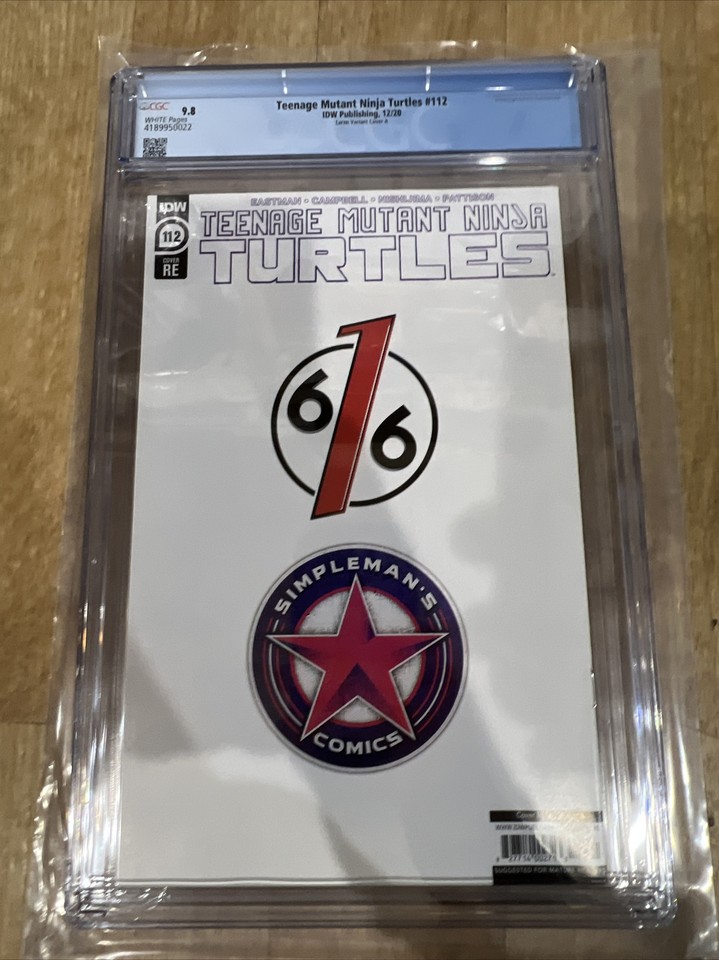 Teenage Mutant Ninja Turtles #112 Hal Laren Cover A Virgin Variant ...