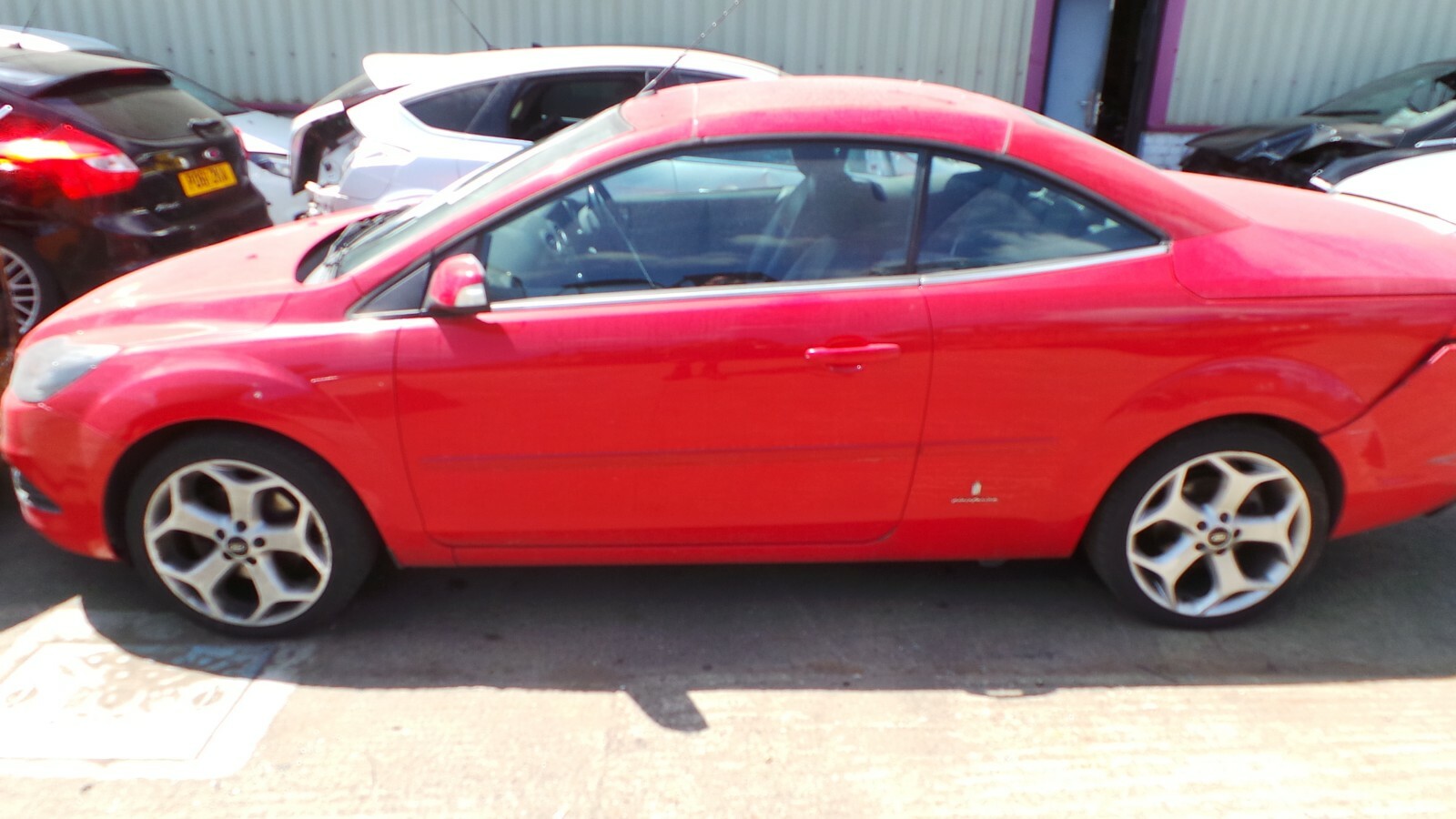 NOW IN FOR BREAKING! PANTHER BLACK FORD FOCUS CC PLATE ALL PARTS ...