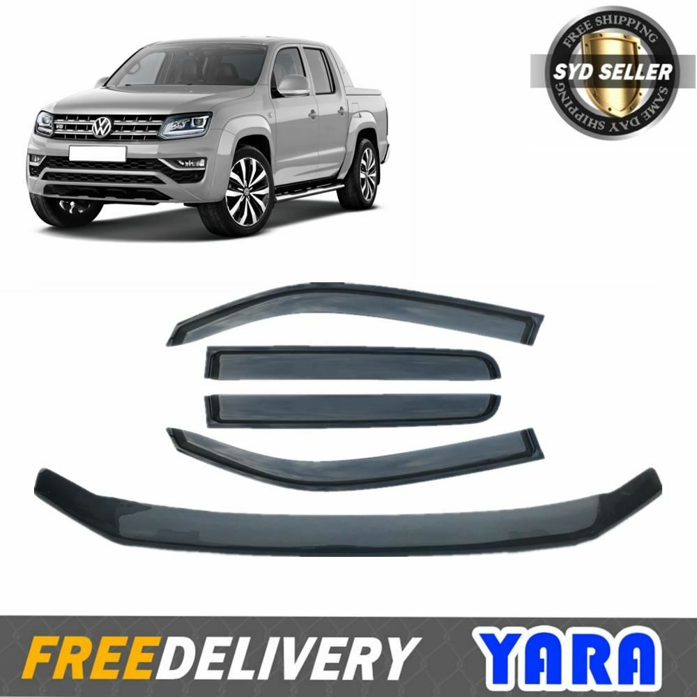 Bonnet Protector and Weathershields suit VOLKSWAGEN VW Amarok 2010-2021 ...
