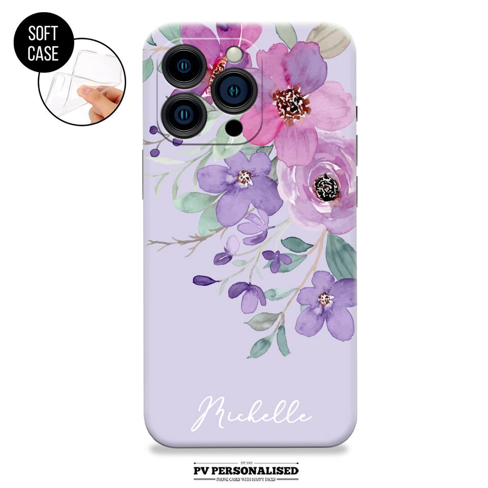 Personalised Phone Case Name Silicone Cover For iPhone 13 14 12 XR 11 ...