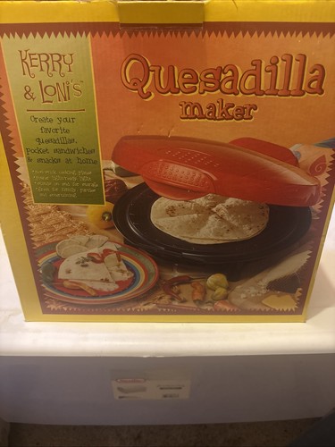 Kerry & Loni’s Quesadilla Maker Red Model JL-1A – With Original Box ...