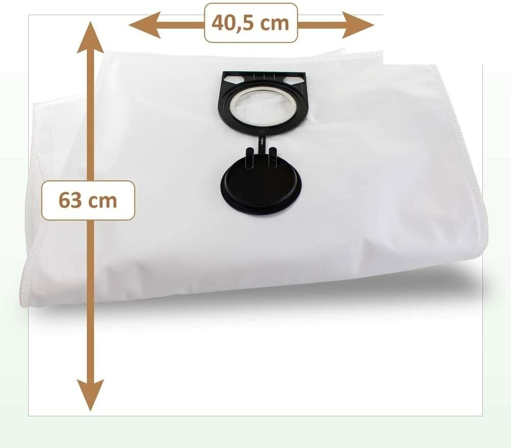 Bags for Bosch GAS 25 L SFC Professional Dust Extractor Fleece Filter ...