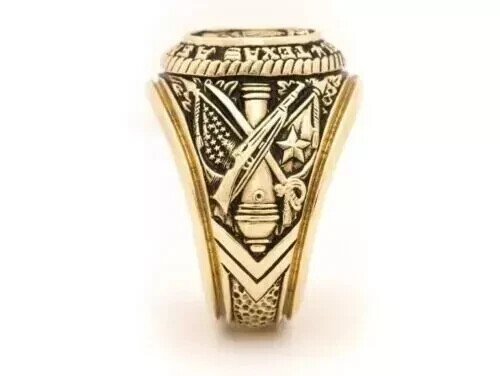 Men's Aggie Ring University Ring Engagement Band Ring 14k Two tone Gold ...