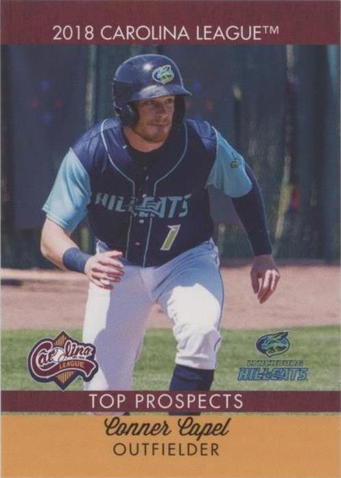 2018 Choice Carolina League Top Prospects - Conner Capel #13 (RC) for ...