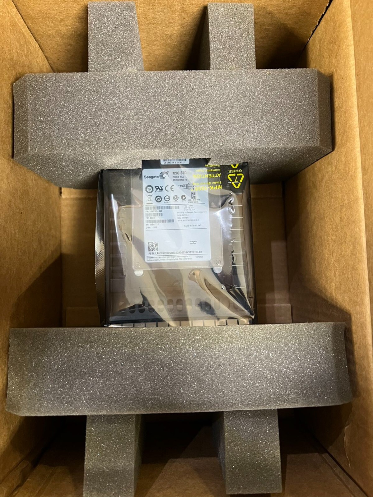 StorSimple 200GB MLC 2.5" SAS 1200 SSD HNW-200GSS-SAS12-PUL3-MS 0993593 ...