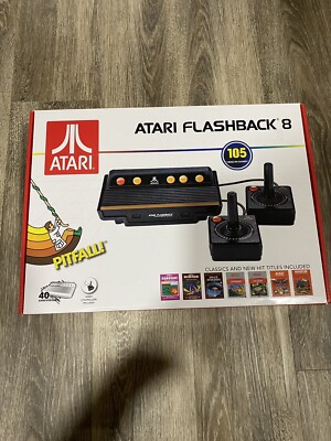 Atari Flashback 8 Console 105 Built-in Games 40th Anniversary Edition ...