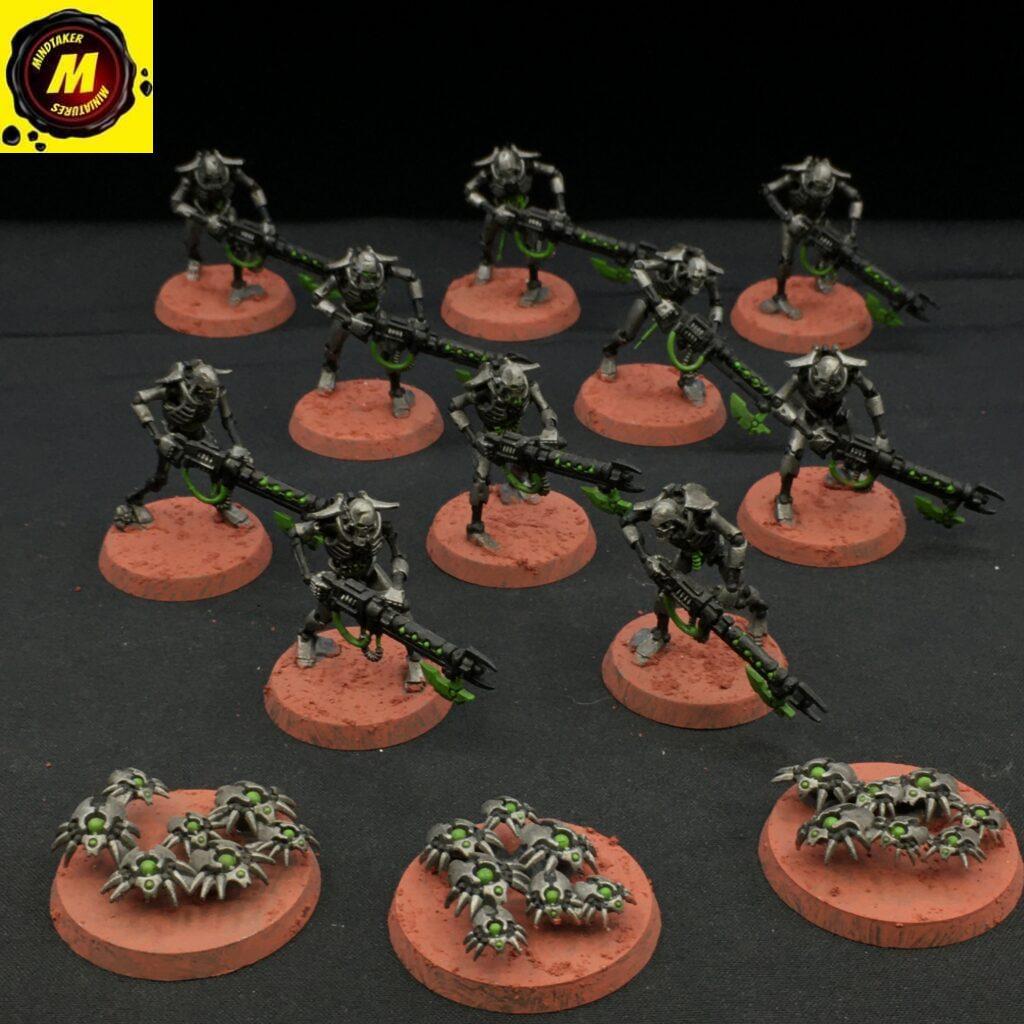 Necron Warriors with Gauss Flayers (x10+3) - #117310 - Necrons | eBay
