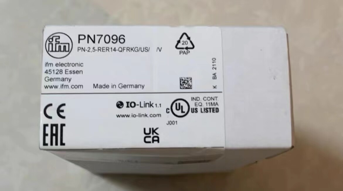1PC NEW IFM PN7096 Pressure sensor | eBay