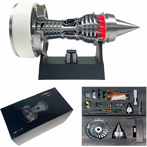 Aircraft Jet Engine Turbo Fan TR-900 28cm Aviation Model Toy Gift ...