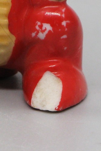 Vintage Pair of Ceramic Pixie Elves Baseball Players Pitcher and ...