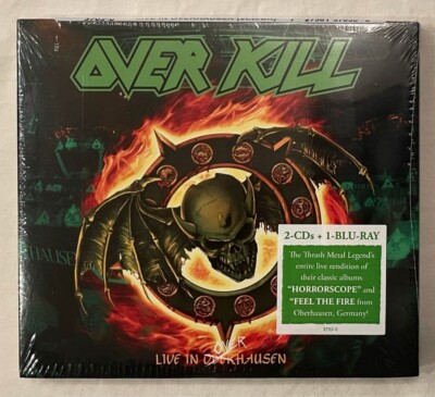 Overkill - Live In Overhausen (2-CD + Blu-Ray) NEW Horrorscope + Feel The Fire | eBay